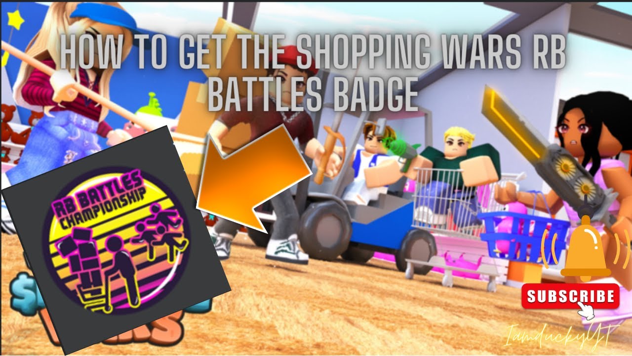How To Get The Shopping Wars 🏪 RB Battles Badge (7 Out Of 12) - YouTube