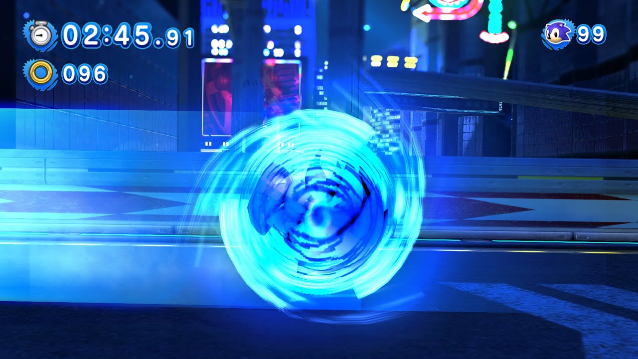 MODERN SONIC FINALLY HAS THE SPINDASH ABILITY!! - YouTube