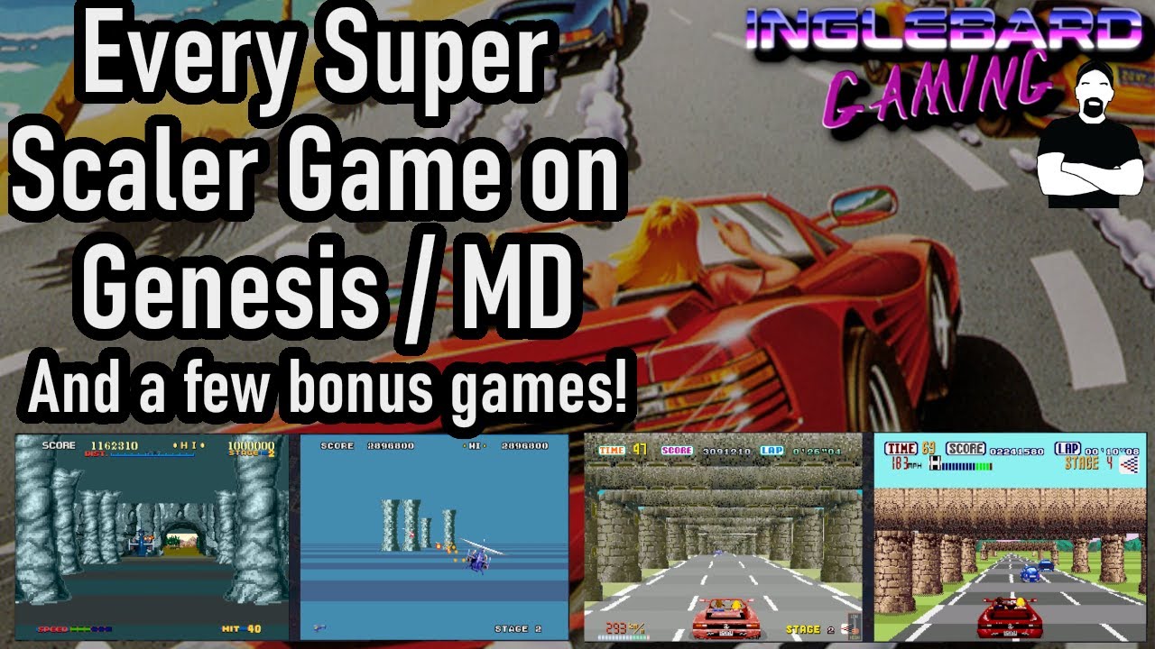 Sega Super Scalers on Genesis - YouTube