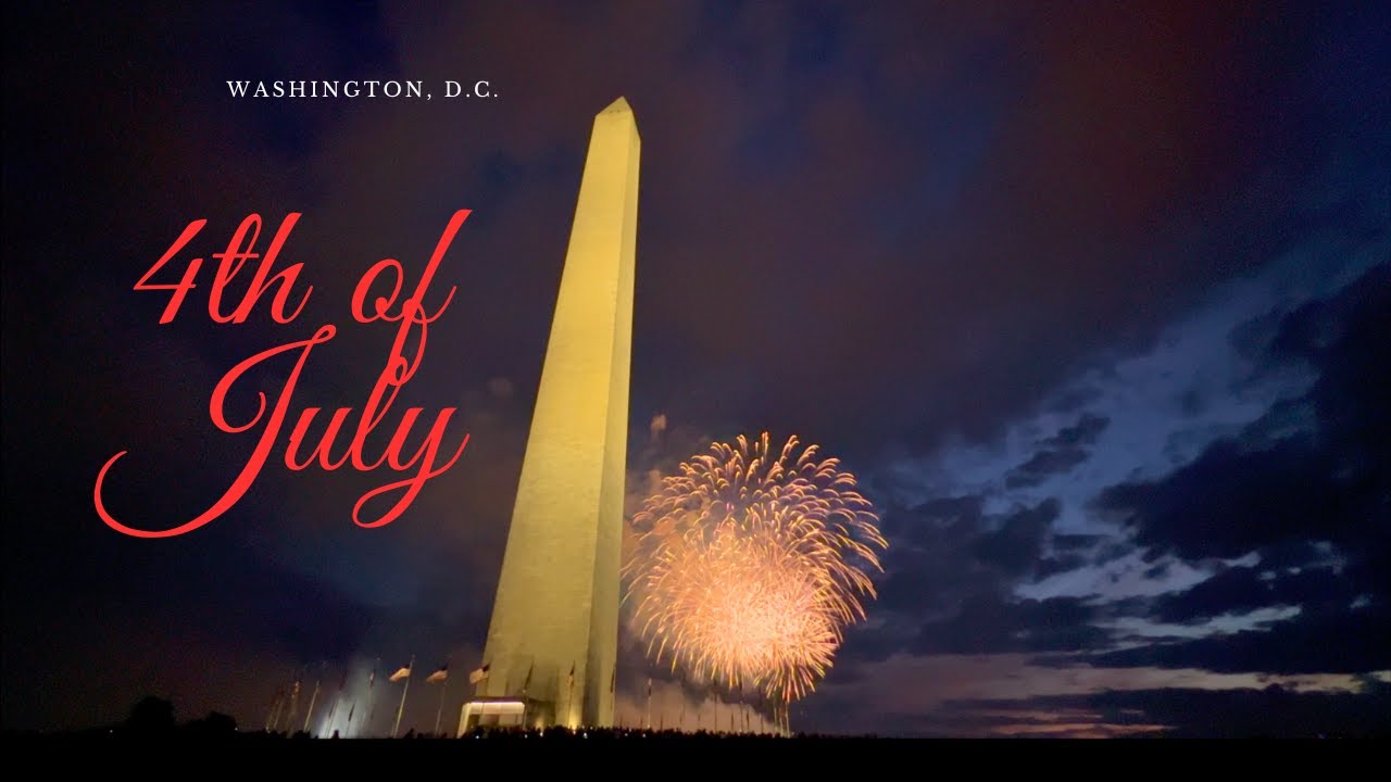 4th of July Independence Day Walking Tour Washington D.C. 2023 [4K] # ...