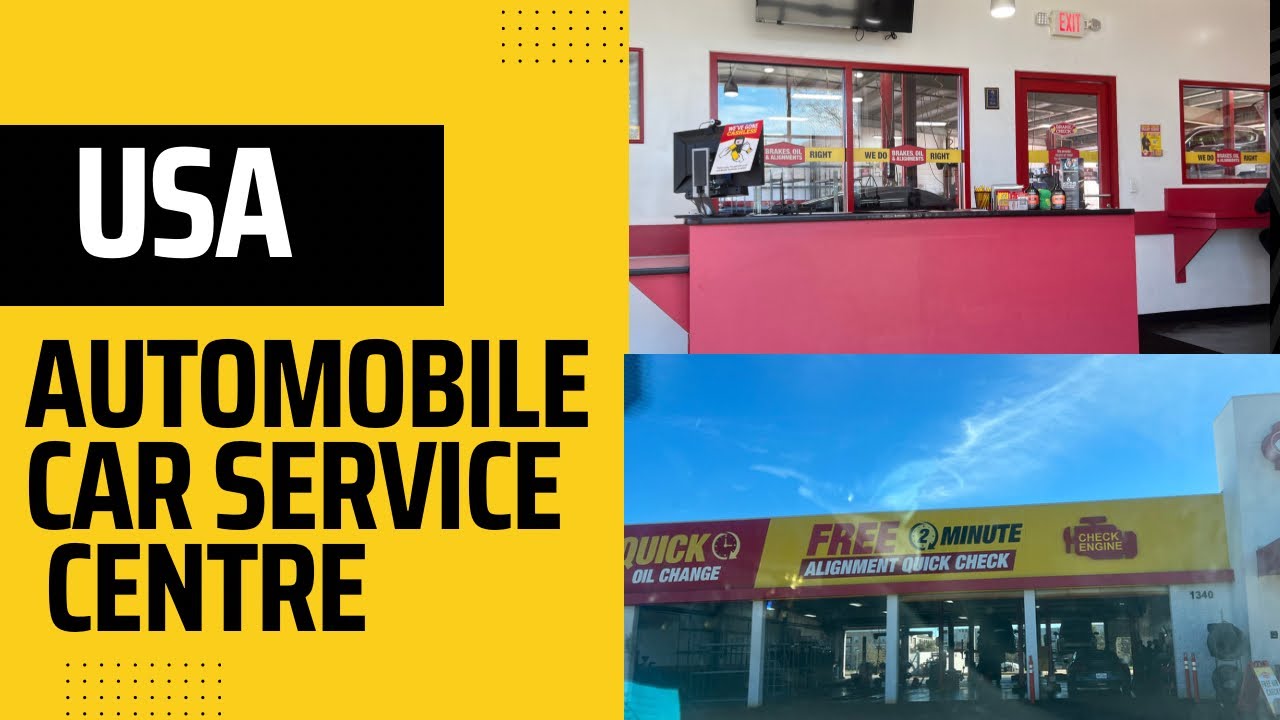 Automobile Car Service Centre in America👌 - YouTube