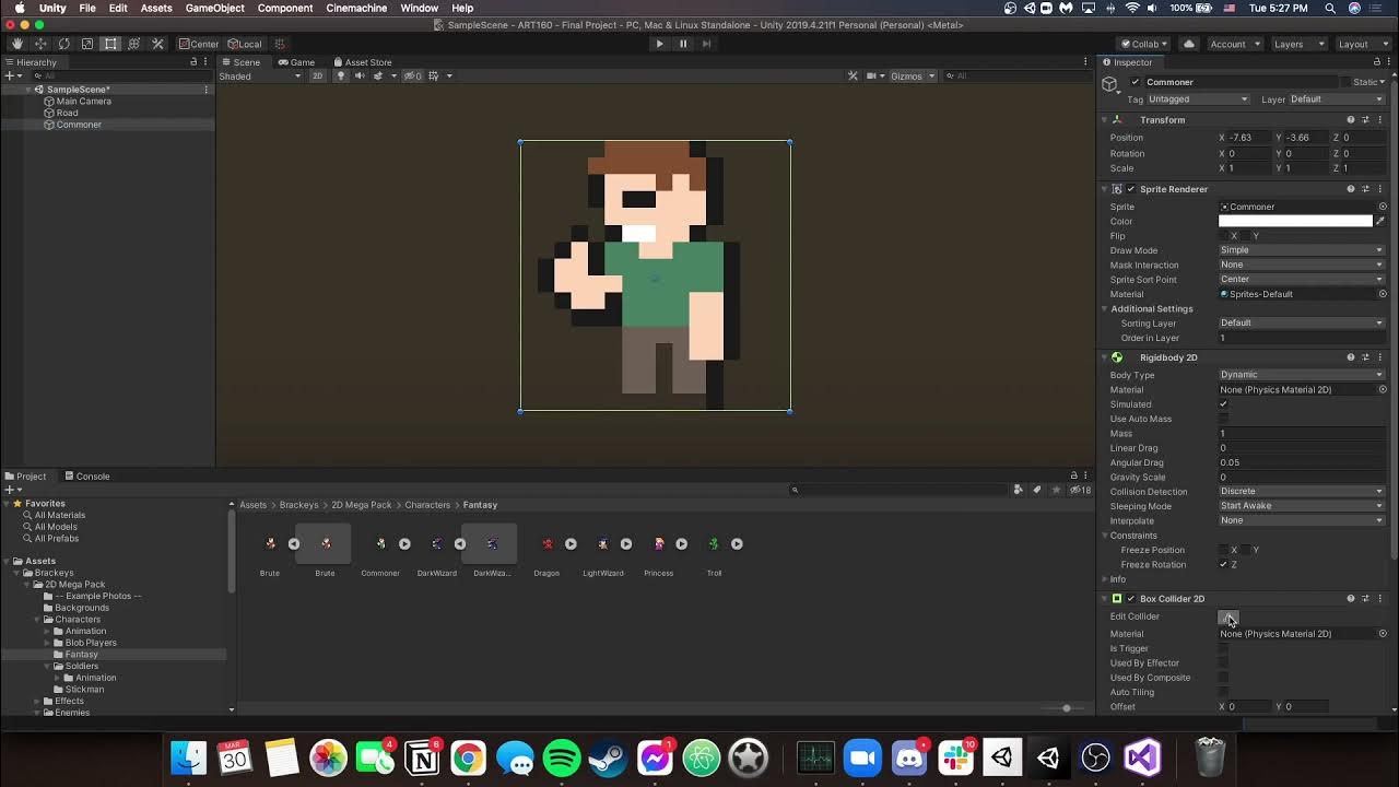 ANova Hacks, Game Development Workshop: (Optional) Moving Camera ...