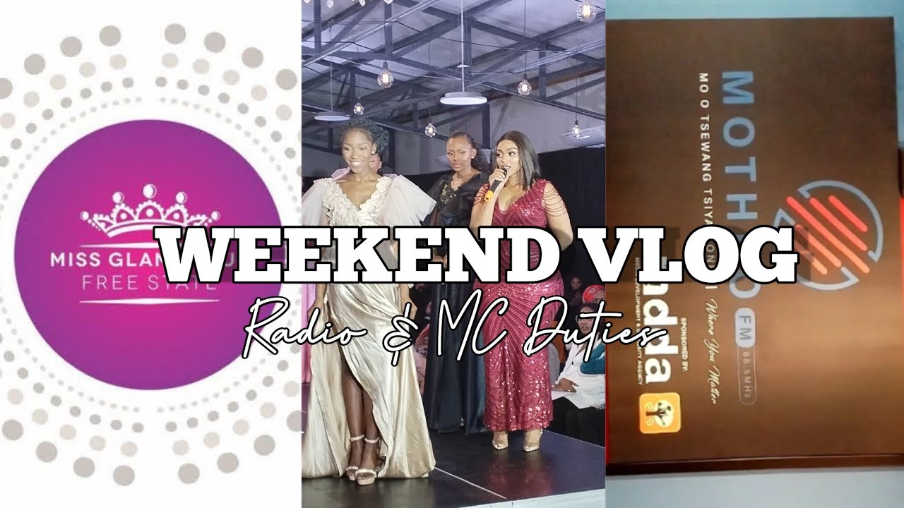 WEEKEND VLOG: Radio & MC Duties🎤 - YouTube
