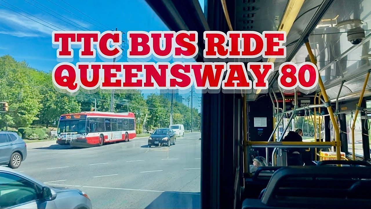 TTC 80 Queensway Orion Ride VII 07.501 Diesel Electric Hybrid #8035 9/2 ...