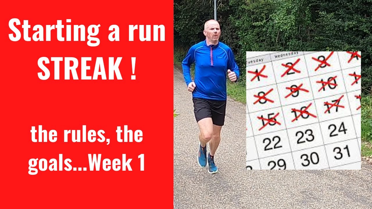 Starting a run streak...! - YouTube