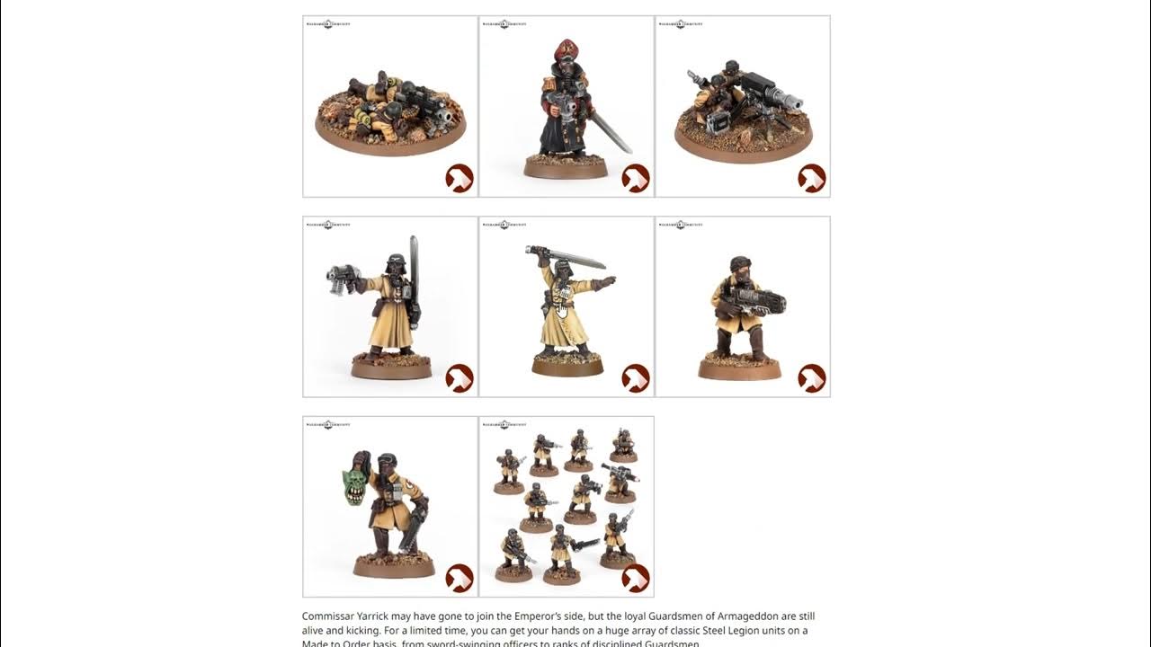 Armageddon Steel Legion kommt wieder - YouTube