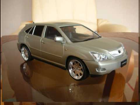 Toyota Harrier 350G 1/24 Aoshima - YouTube
