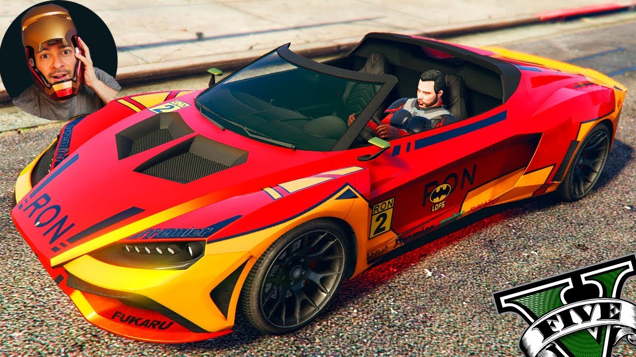 GTA V Online - Novo SUPER PEGASSI ZORRUSO do HOMEM DE FERRO! - YouTube