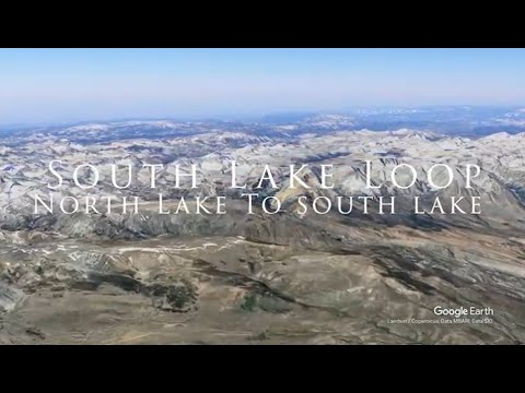 South Lake Loop - 52 miles from North Lake to South Lake over Piute ...