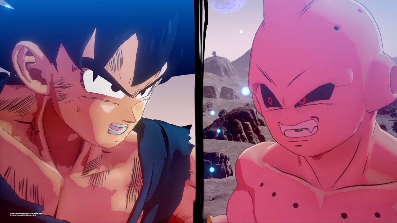 DBZ: Kakarot Kid Buu full fight - YouTube