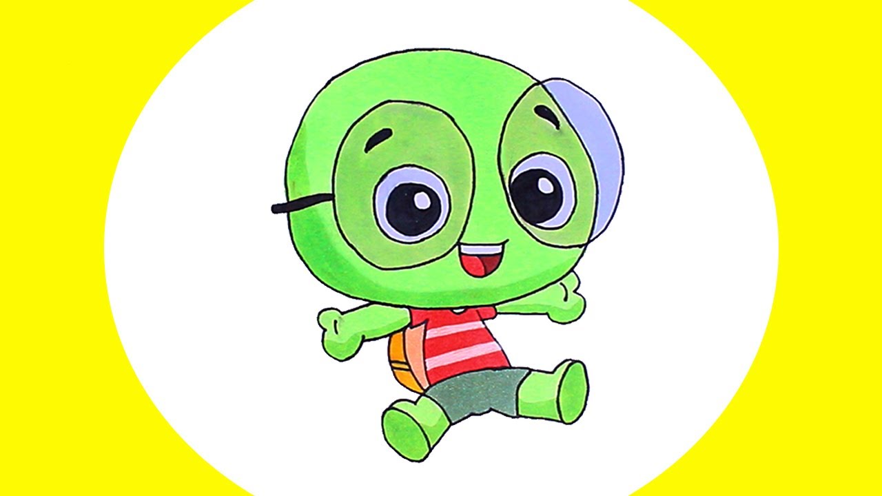 Play Kids Tartaruga Theo Shelldon desenho para desenhar 😊 desenhando e ...