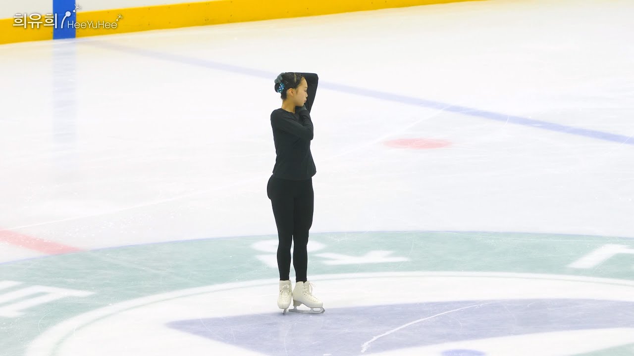 이효린 Hyorin LEE FS Run-Through | 2024 주니어 선발전 ISU JGP Korean Qualifier ...