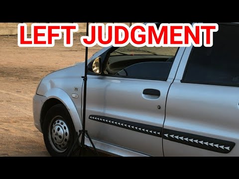 How to do left side judgement car | reference point to judge left side ...