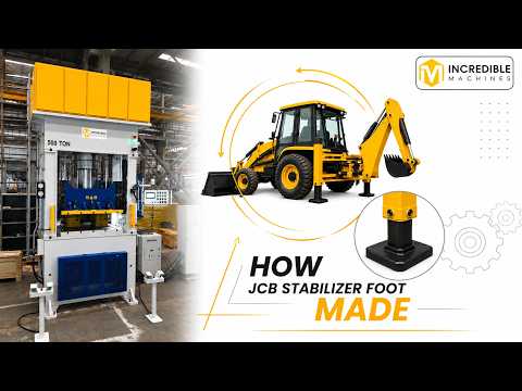 500 TON HYDRAULIC DEEP DRAWING PRESS | INCREDIBLE MACHINES- RAJKOT, GUJARAT#jcb #hydraulicpress