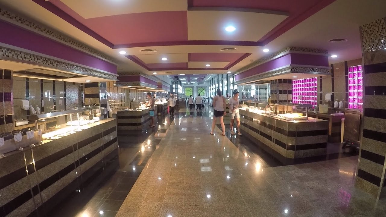 RIU Palace Mexico (Buffets and Restaurants) Video Walkthrough - YouTube
