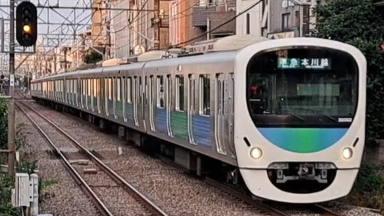 西武新宿線30000系30103F急行本川越行き上井草駅通過(2023/7/19) - YouTube
