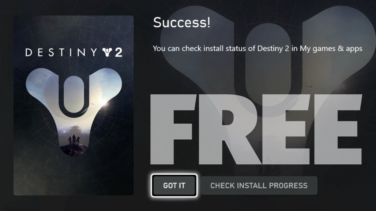 How to get Destiny 2 Free on Xbox | Xbox One | Xbox One S | Xbox One X ...