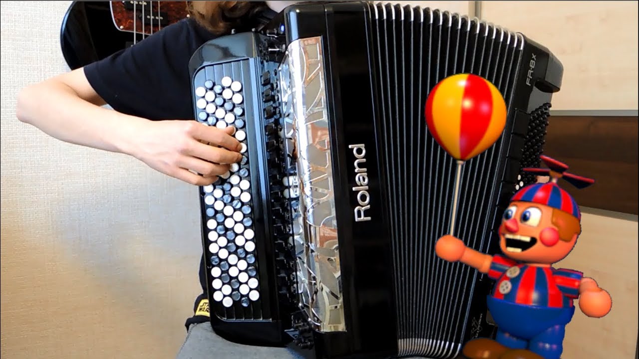 Pinwheel Circus - FNaF World (Accordion cover) - YouTube