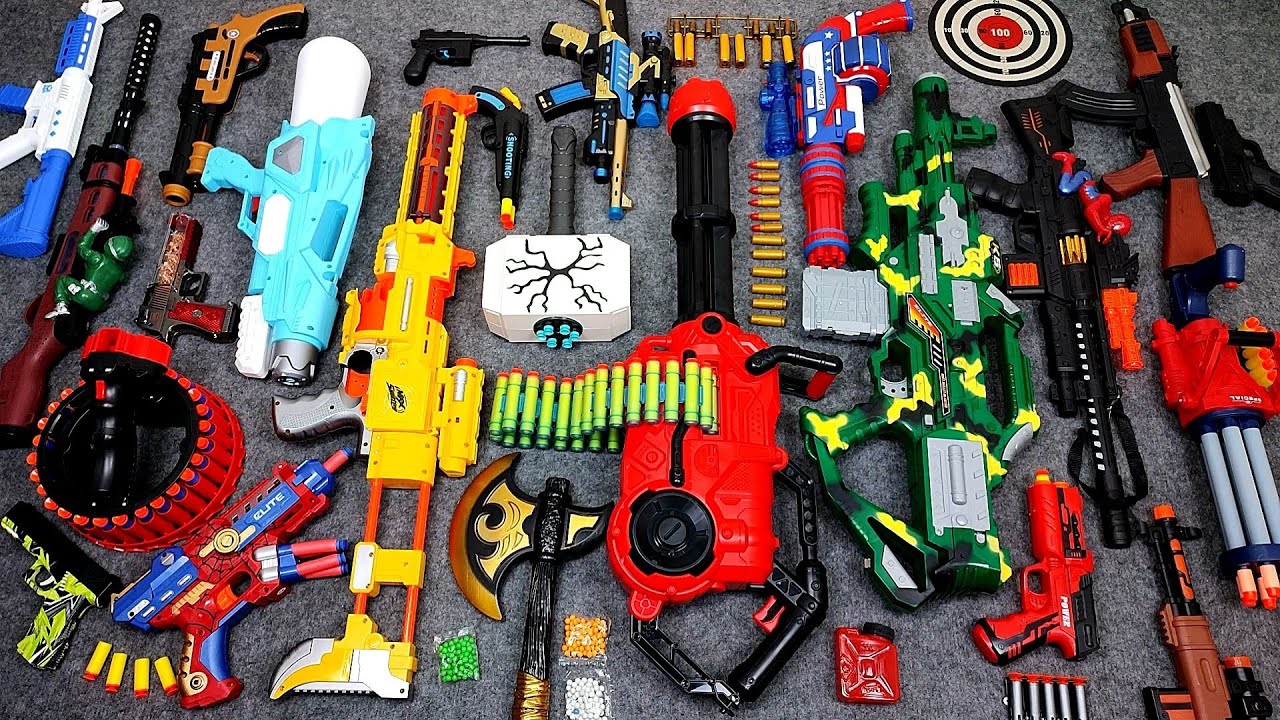 Collection of Gun Video Sniper Rifles AK47 Guns Machine Guns Assault ...