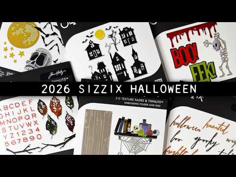 Tim Holtz 2026 Sizzix Halloween