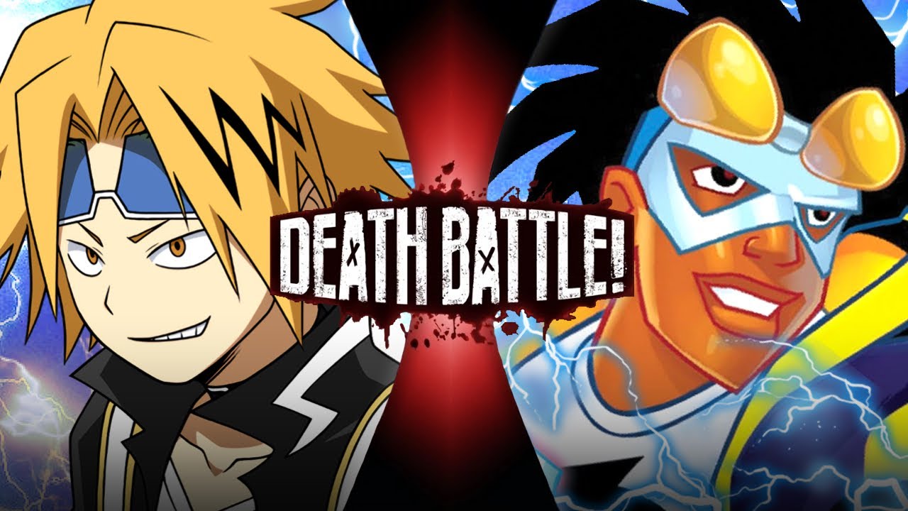 Denki Kaminari VS Static (My Hero Academia VS DC Comics) Fan Made DEATH ...