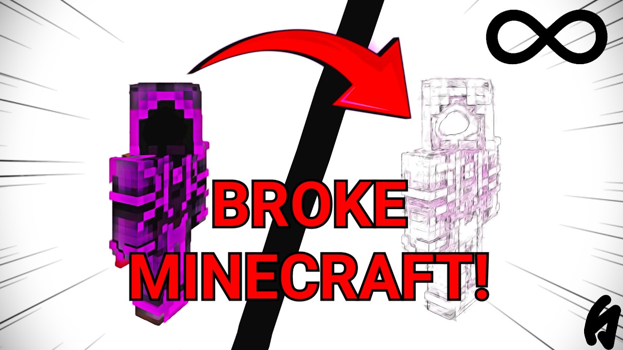 How to make an INFINITY ROOM in Minecraft | Ultimate Guide - YouTube