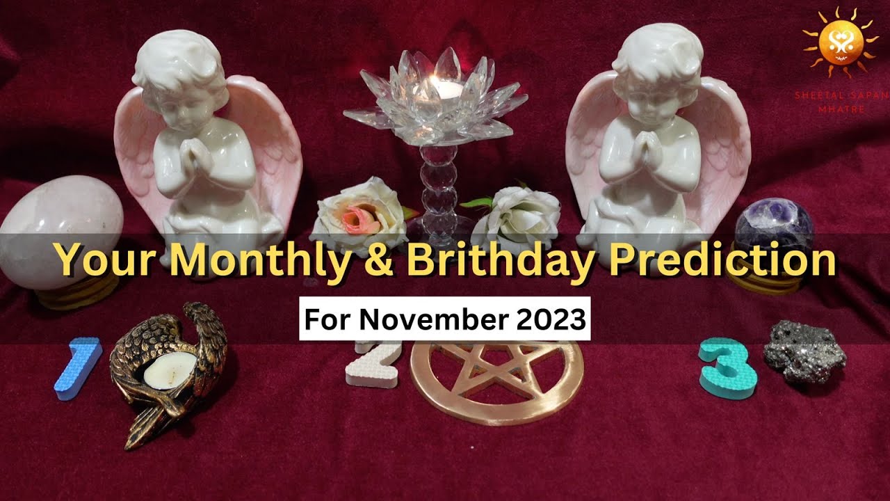 November 2023 & Birthday Month 🦋 Pick a card 🤩 Monthly tarot reading ...