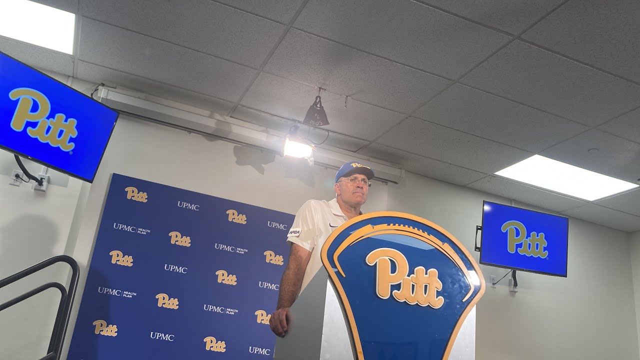 Pitt Football on Panther-Lair: Pat Narduzzi Wofford postgame press ...