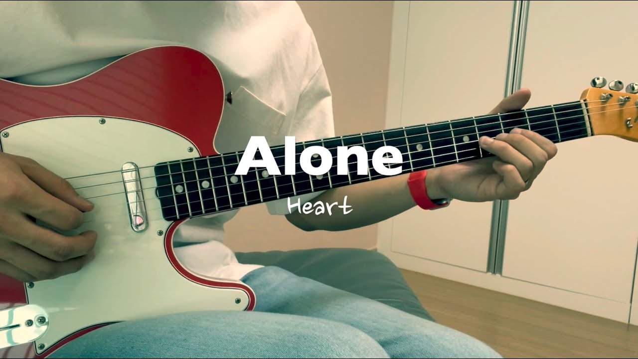 Heart - Alone 【Guitar Cover】 - YouTube