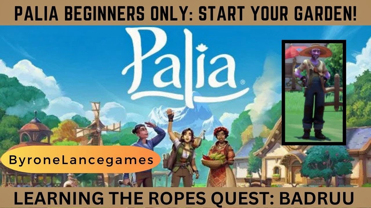 Palia beginner start garden Learning the Ropes Quest Badruu Plant First ...