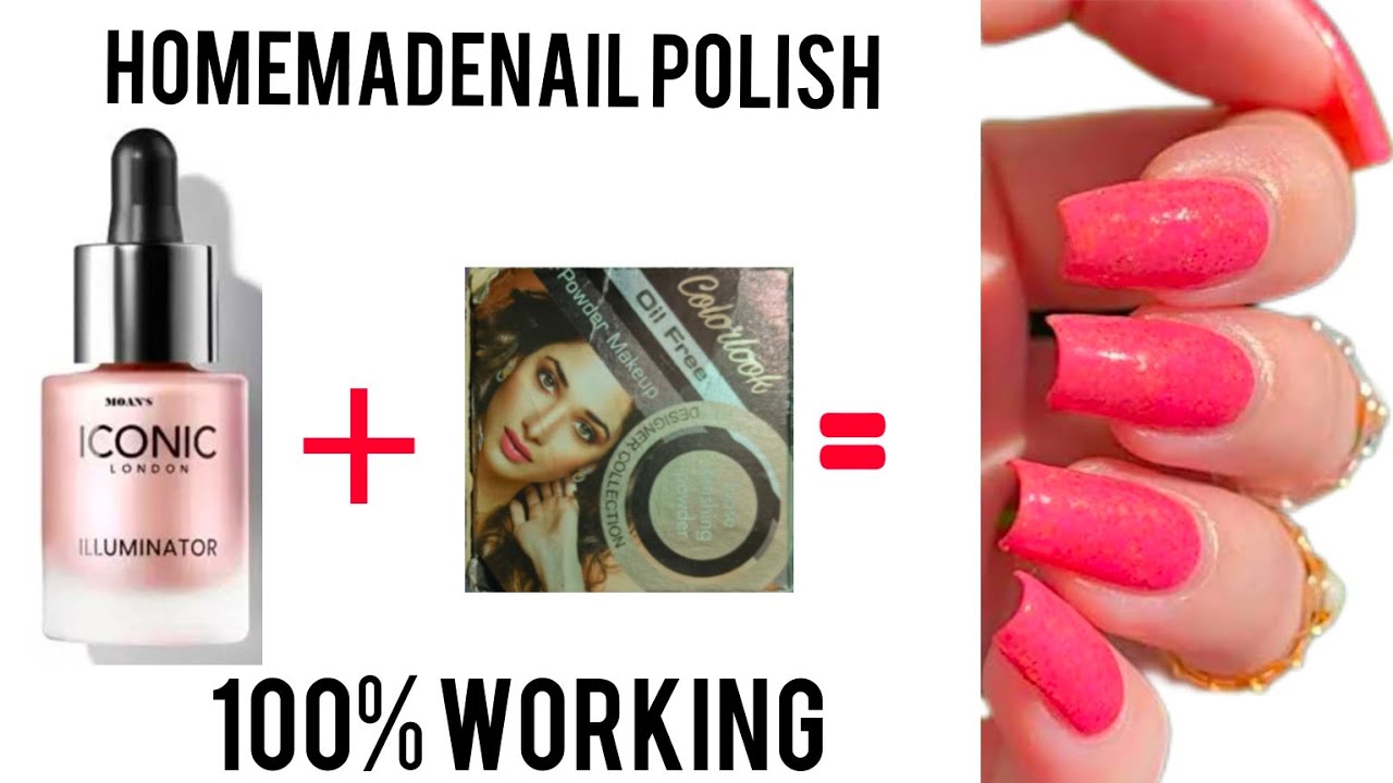 How to make Nail Polish at home /DIY Homemade Nail Polish Nail Polish ...