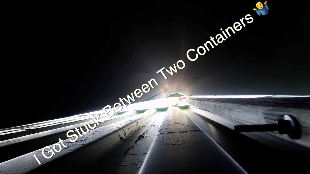 Stuck Between Two Containers | FPV 🤷‍♂️ - YouTube