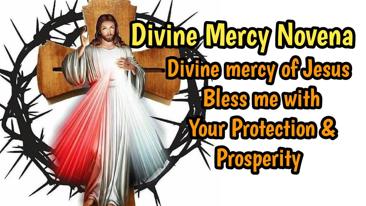 Daily Divine Mercy Novena | Day 9 |Divine Mercy Jesus, Bless me with ...