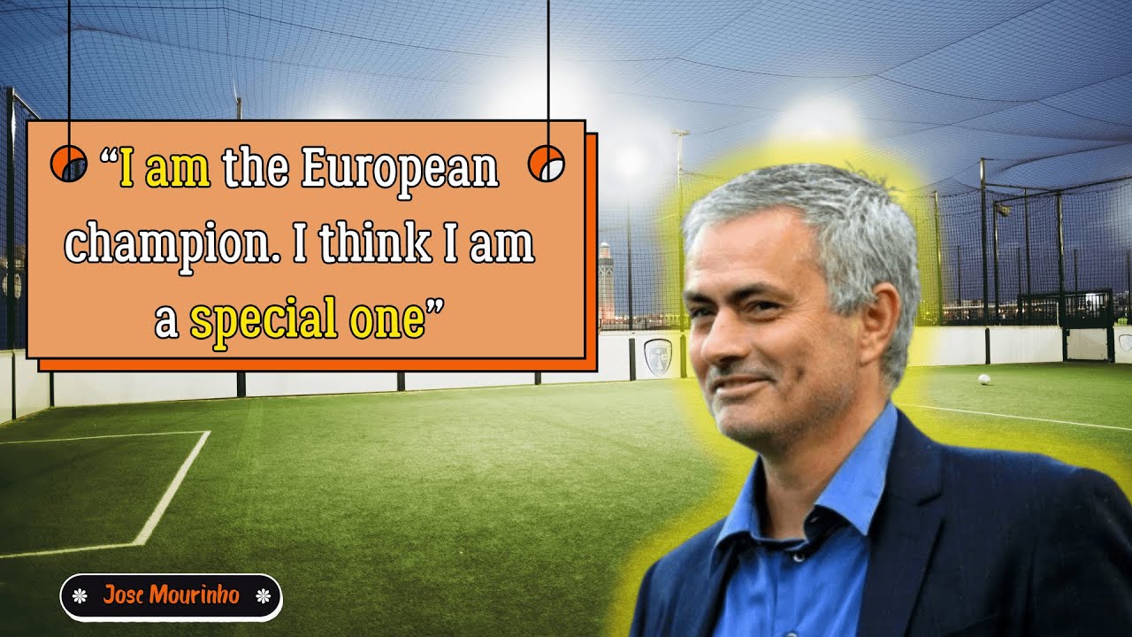 Jose Mourinho: Motivational Quotes from the Football Maestro! Great ...