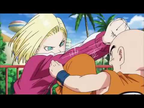 Krillin Vs Android 18 Dragon Ball Super 88 English