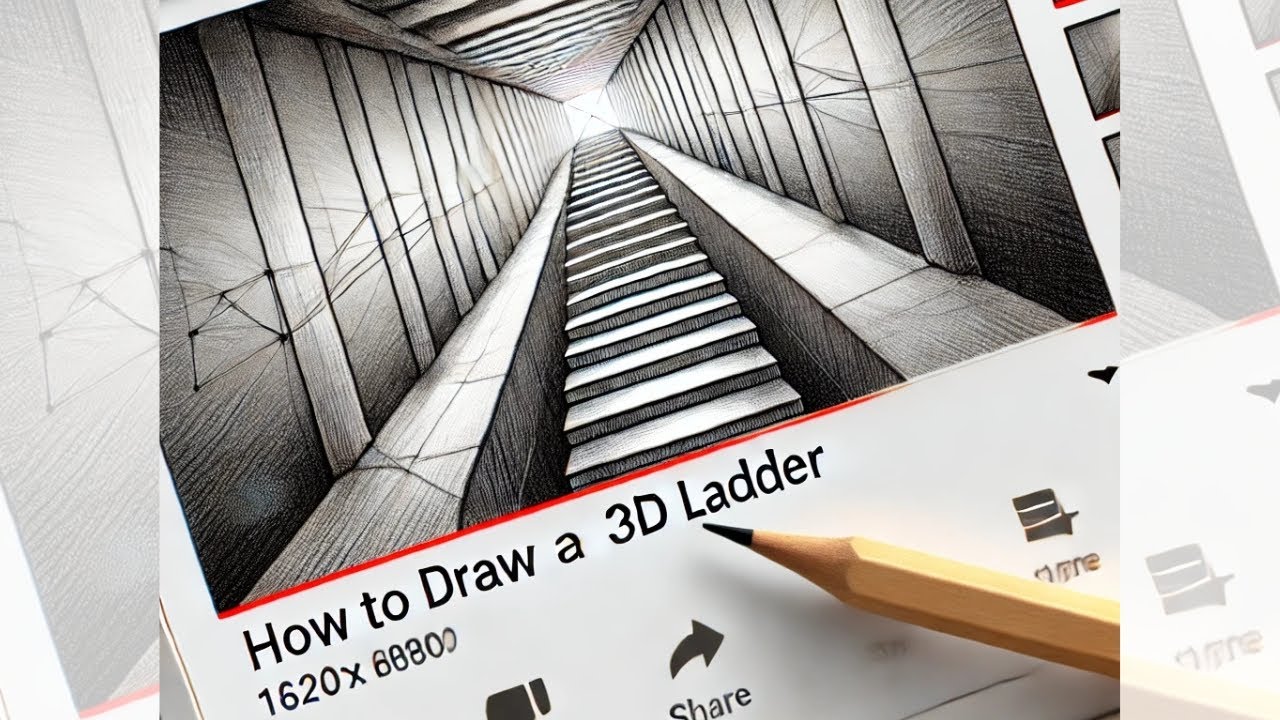 How To Draw 3D drawing | 3d drawing on paper 3d trick art | 3D Drawing ...