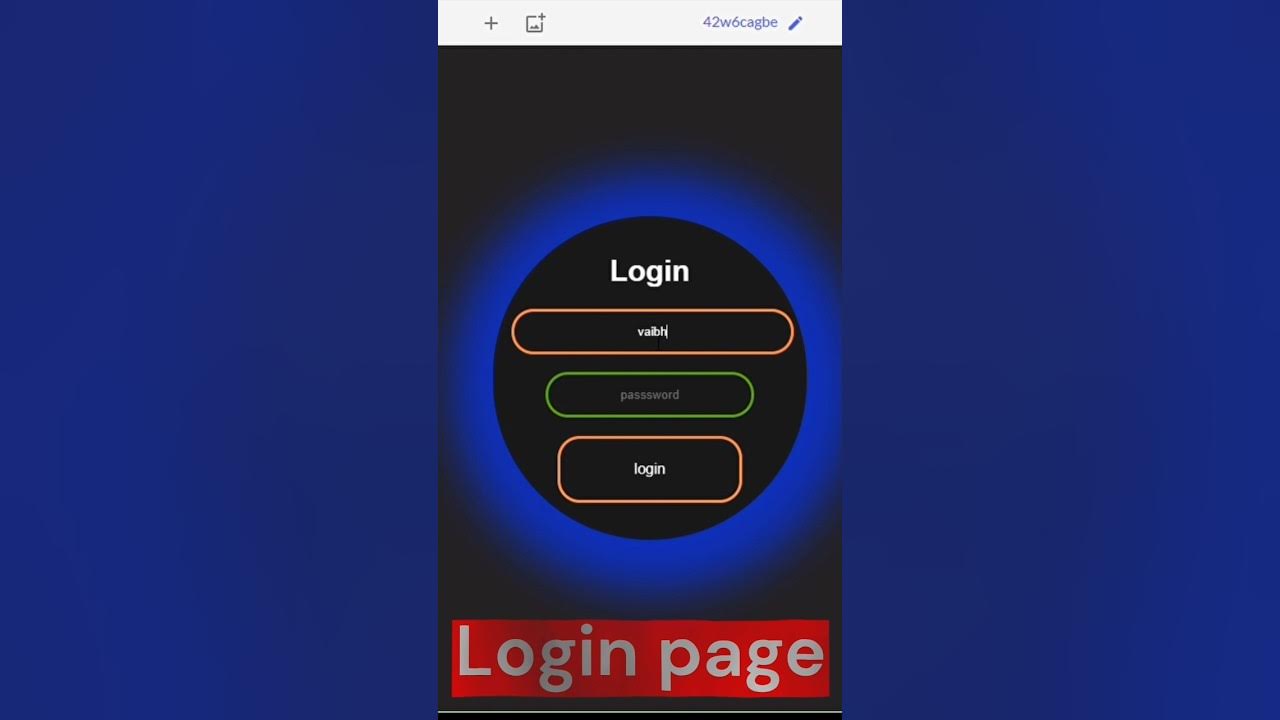 Create Login Page Using Html And Css Codinglife Trending Coding Html Coderlife Python