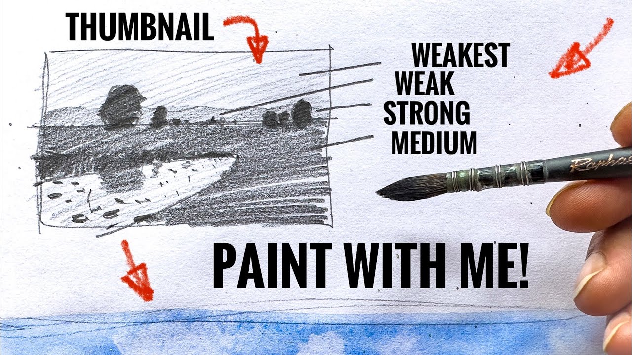 The EPIC ‘Paint With Me’ is Here | Very Easy Watercolor Painting ...