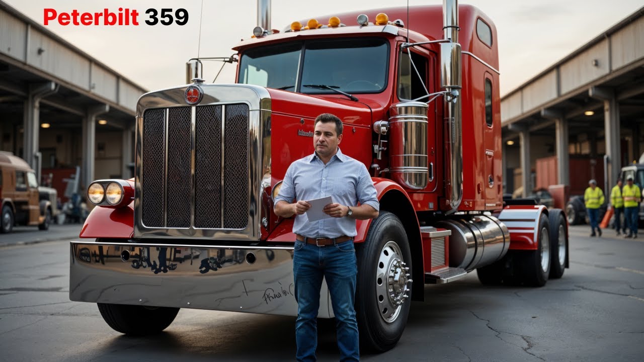 World's First Scania-Powered Hybrid Peterbilt 359! - YouTube