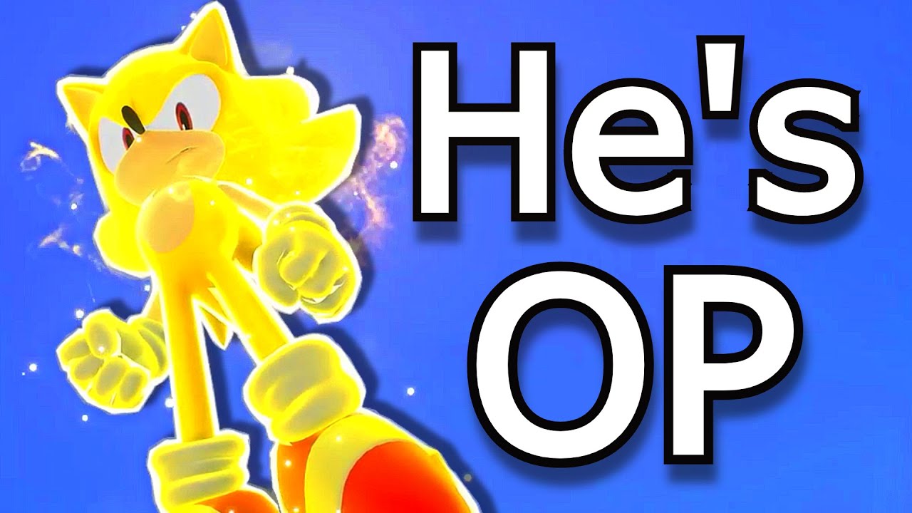 Super Sonic is BROKEN in Sonic Frontiers - YouTube