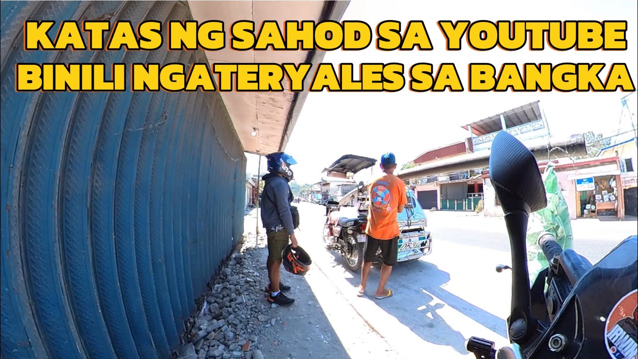 KATAS NG SAHOD SA YOUTUBE PINANGBILI KO NG MATERYALES #sahodsayoutube # ...
