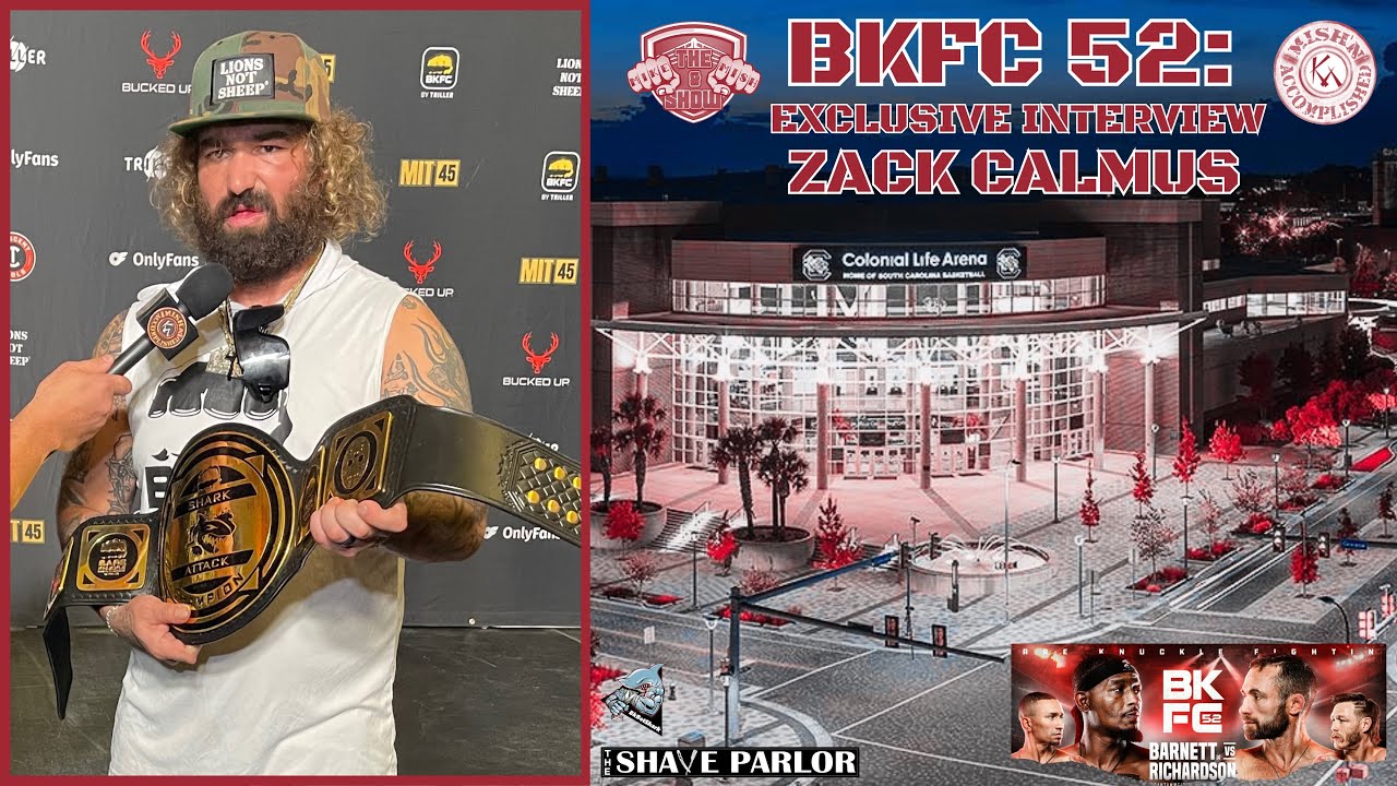 Zach Calmus BKFC 52 Interview - YouTube