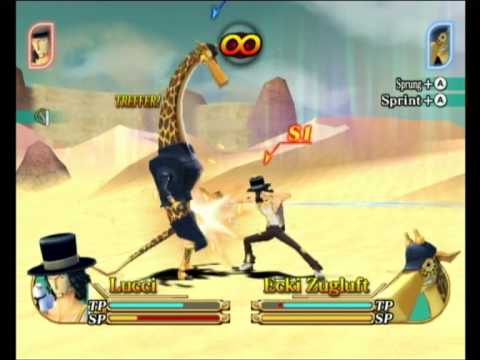One Piece Unlimited Cruise 2 - VS Mode (Lucci vs Ecki) - YouTube