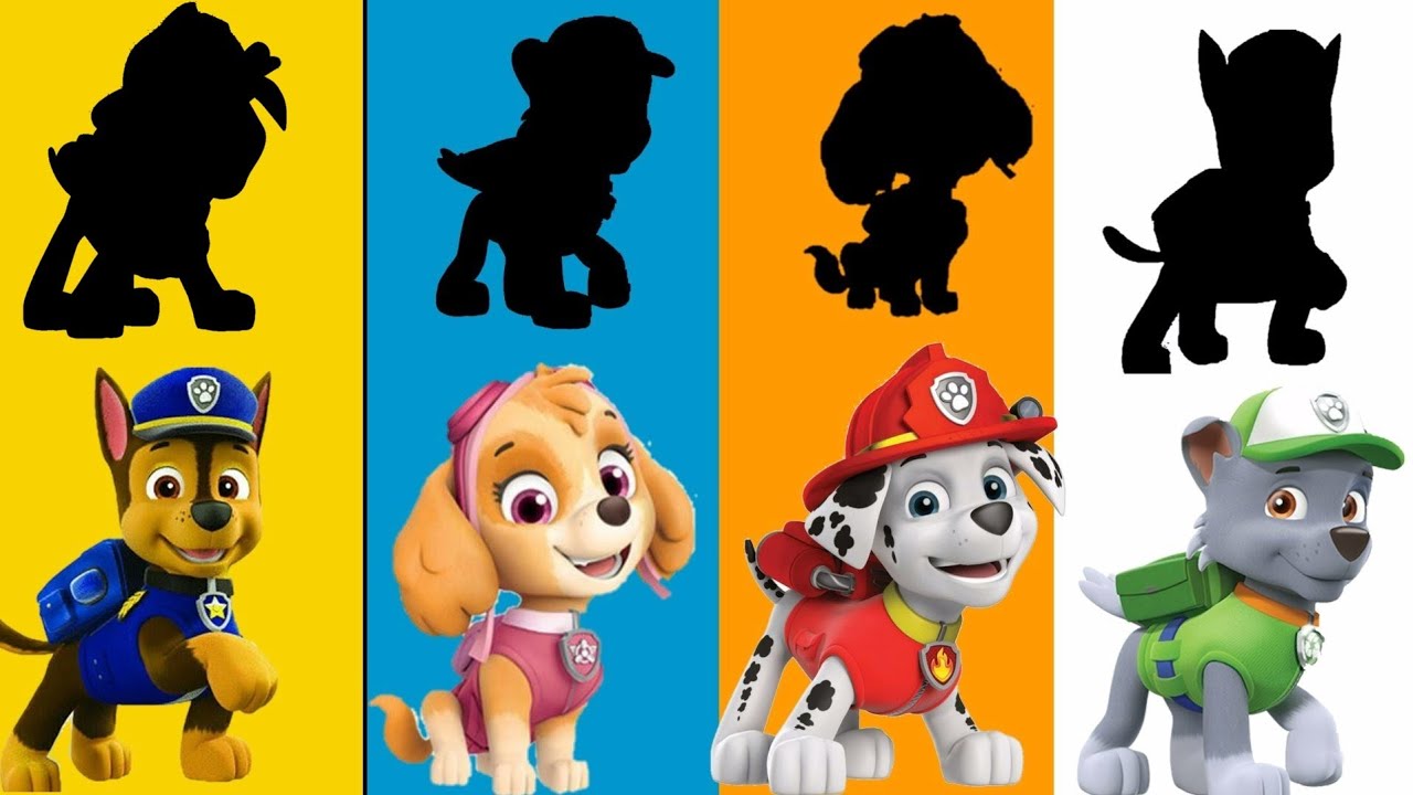 Paw Patrol | Match The Head | Video For Kids / Encontre o personagem ...