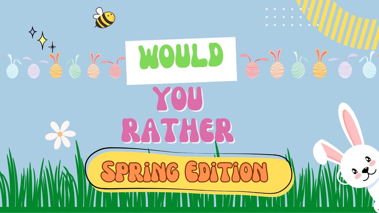 Would you rather SPRING EDITION | Brain Break | Fun workout for kids ...