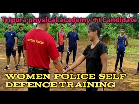 women police self Defence Training. - YouTube