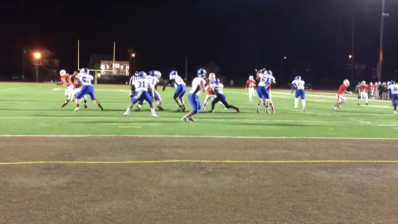 Steve Capone Dumont football 11/10/2017 - YouTube