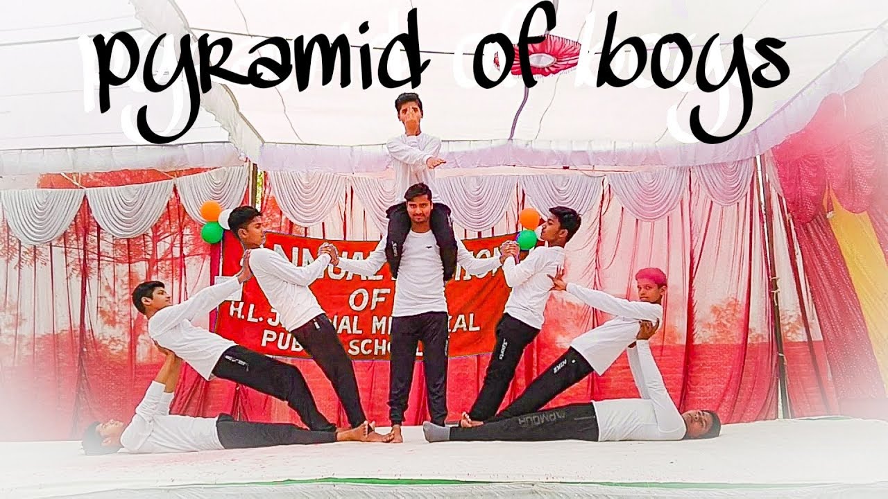 easy group dance|easy pyramid #kingboys03 - YouTube