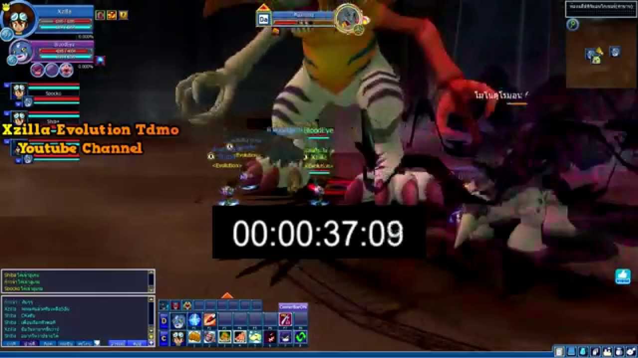 Ver2 Evolution Team Fast Kill Kimeramon[Hero] Digimon Master Online[TH ...