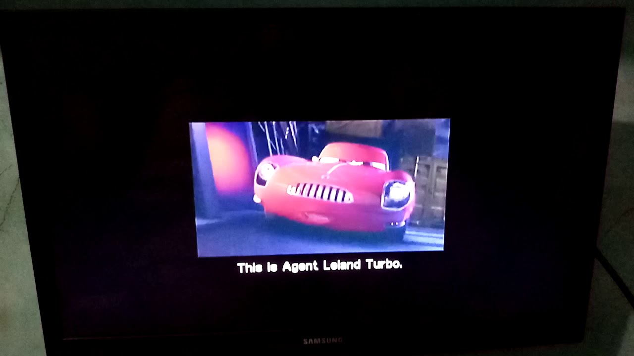 Cars 2 Agent Leland Turbo Scene And Intro - YouTube